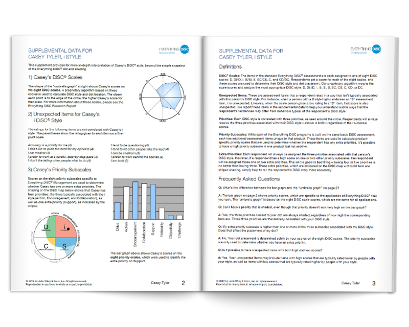 Everything DiSC® Supplement for Facilitators - Droste Group