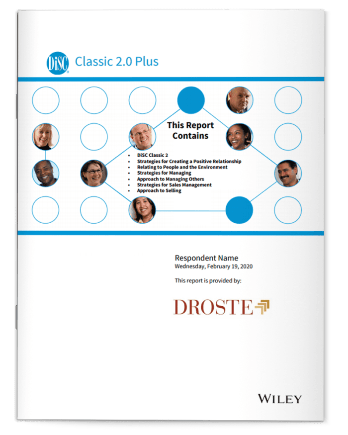 DiSC Classic Profile Paper - Droste Group